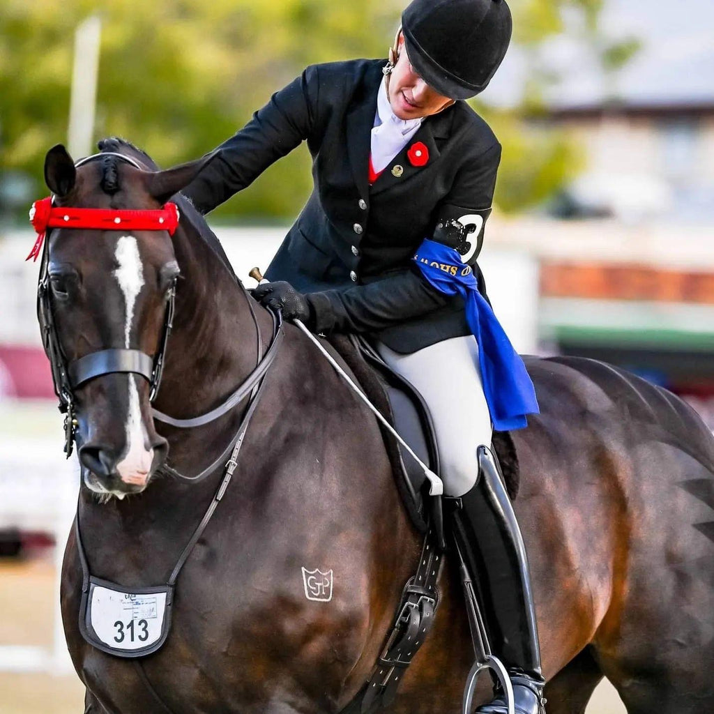 David Quayle Custom Made Show Weymouth (flat) – DQ Saddlery